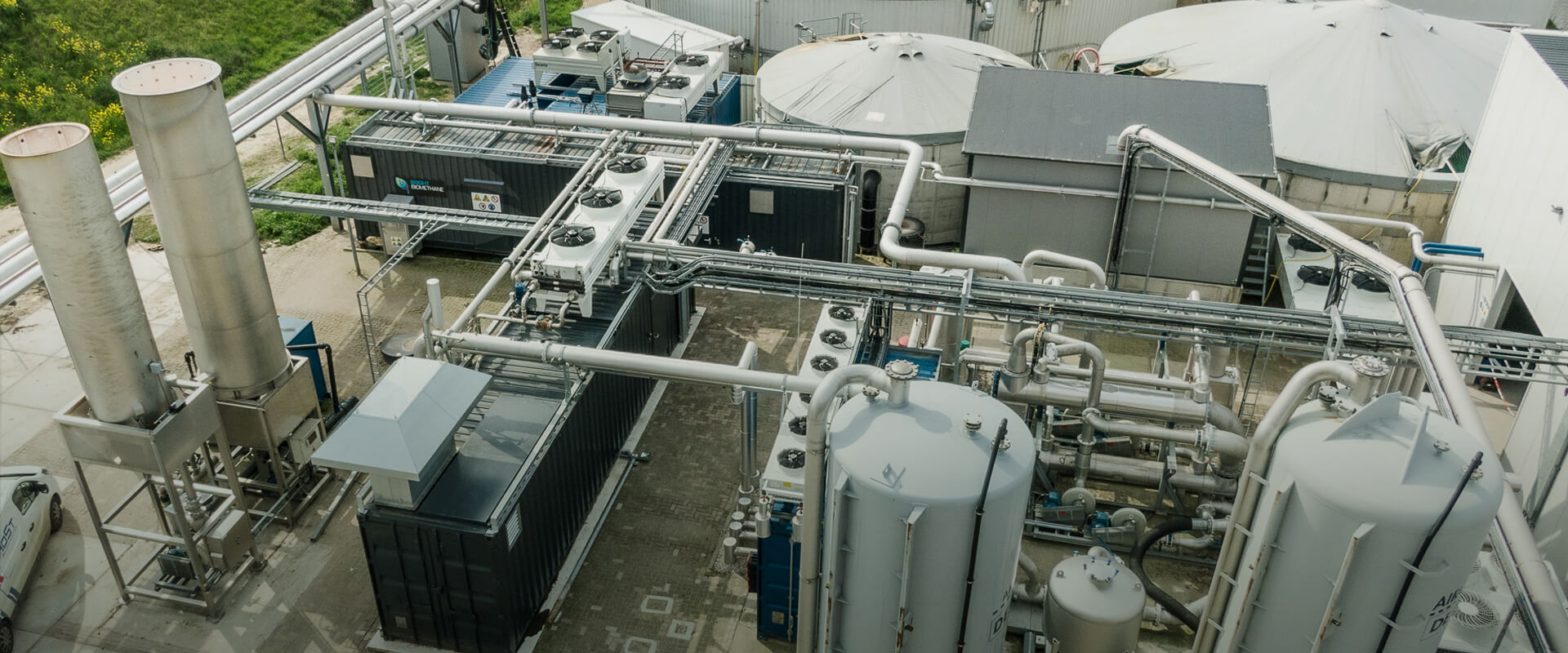 Uppgradera din biogas till biometan | Fordonsbränsle | Bright Biomethane